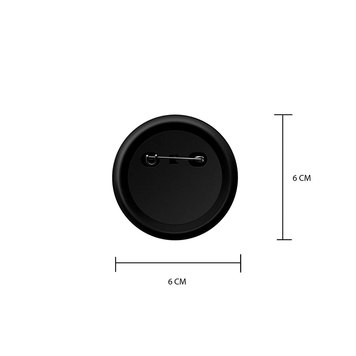 AVI 58mm Pin up Badge Regular Size Yellow Swastik Shubh Laabh R8002178 ...